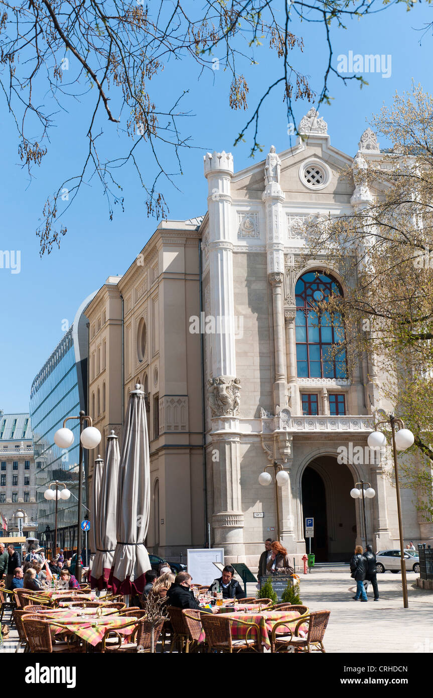 Ornate Facade of Concert Hall in Budapest Hungary Stock Photo - Alamy