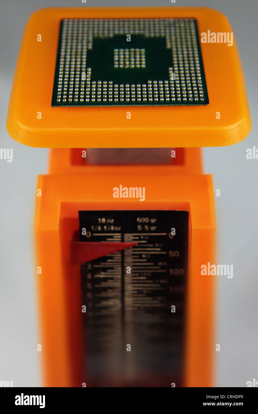 Microprocessor chip scale hi-res stock photography and images - Alamy