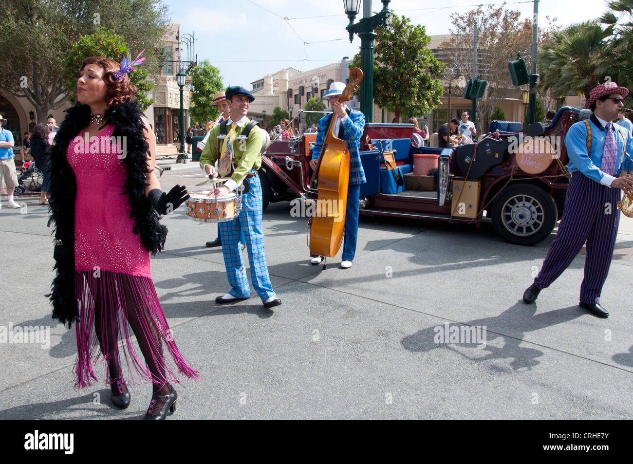 Musical show at Disneyland California Stock Photo - Alamy
