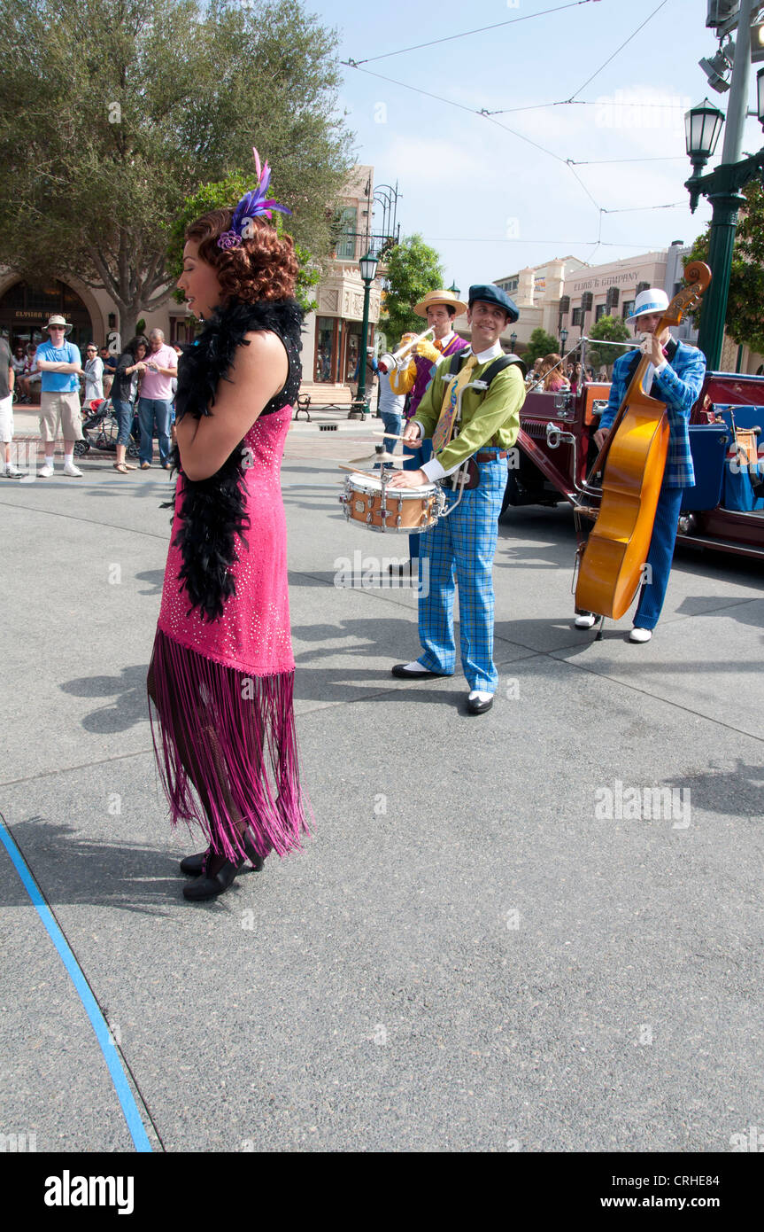 Musical show at Disneyland California Stock Photo - Alamy