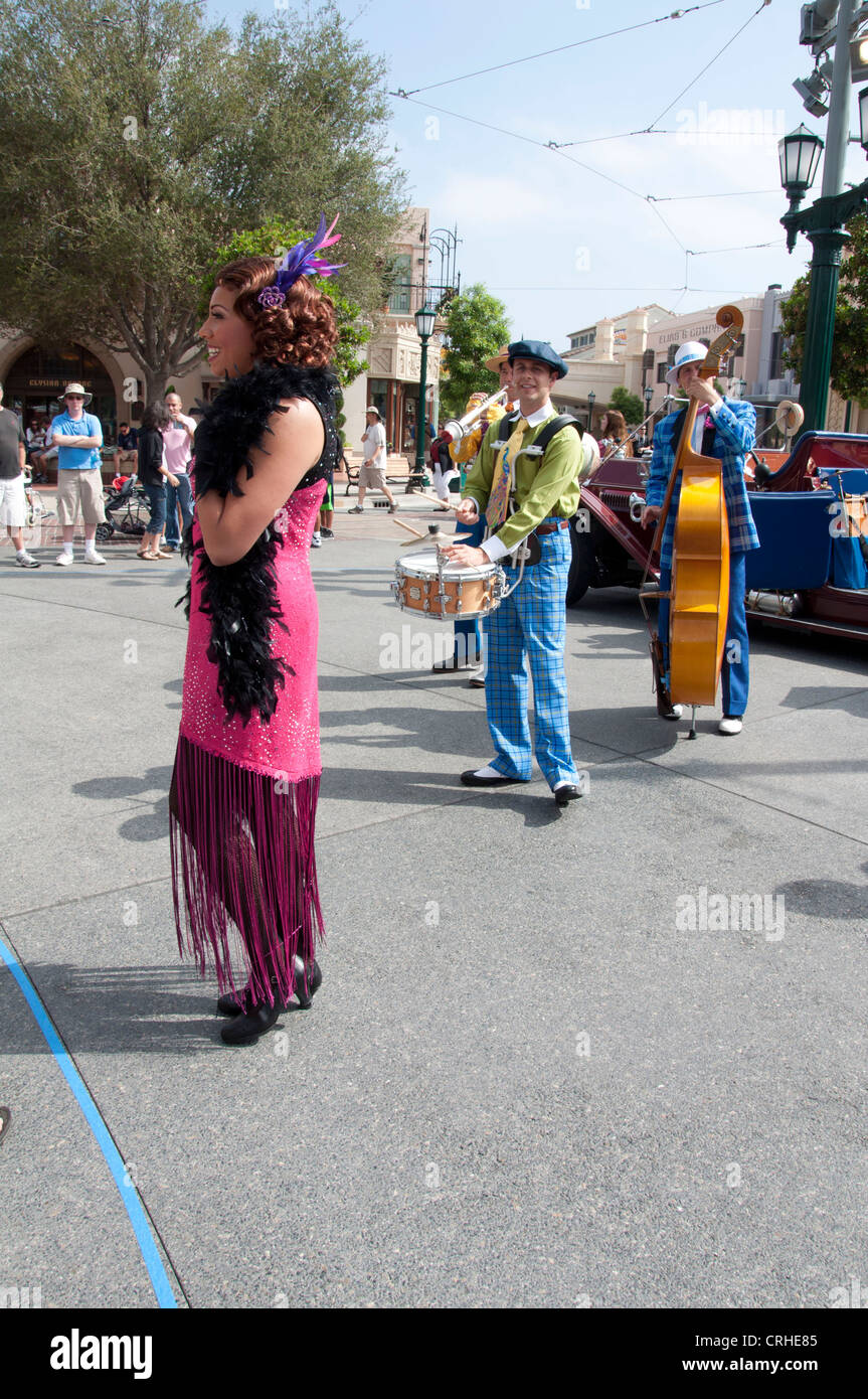 Musical show at Disneyland California Stock Photo - Alamy