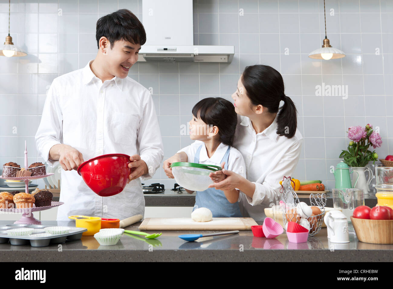 Kitchen lighting face hi-res stock photography and images - Alamy