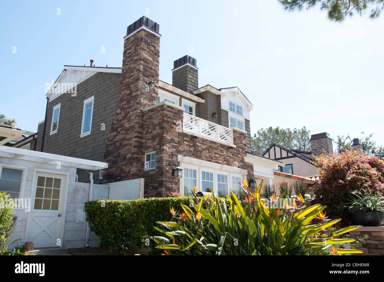 Modern California Style House Stock Photo - Alamy