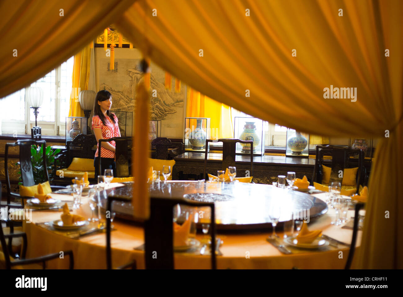 China upmarket restaurant hi-res stock photography and images - Alamy
