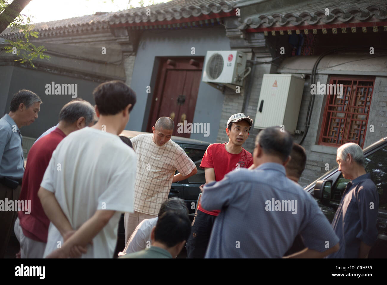 Wudaoying Hutong, in Beijing, China Stock Photo - Alamy