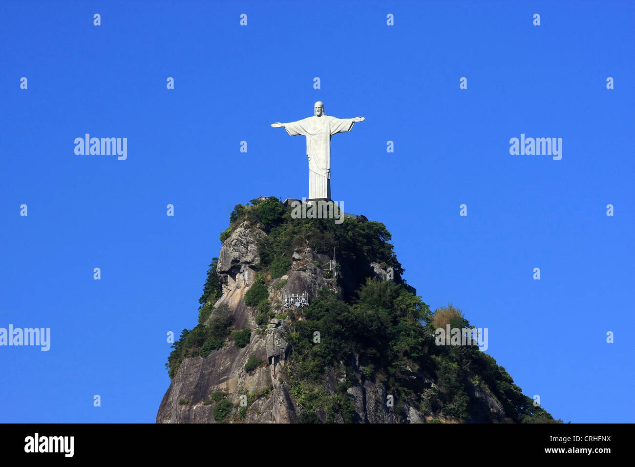 Christ the Redeemer statue, Rio de Janeiro, Brazil Stock Photo - Alamy