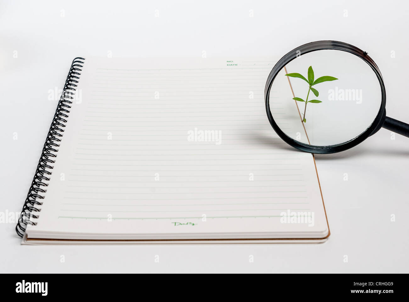 Eco friendly note Stock Photo - Alamy