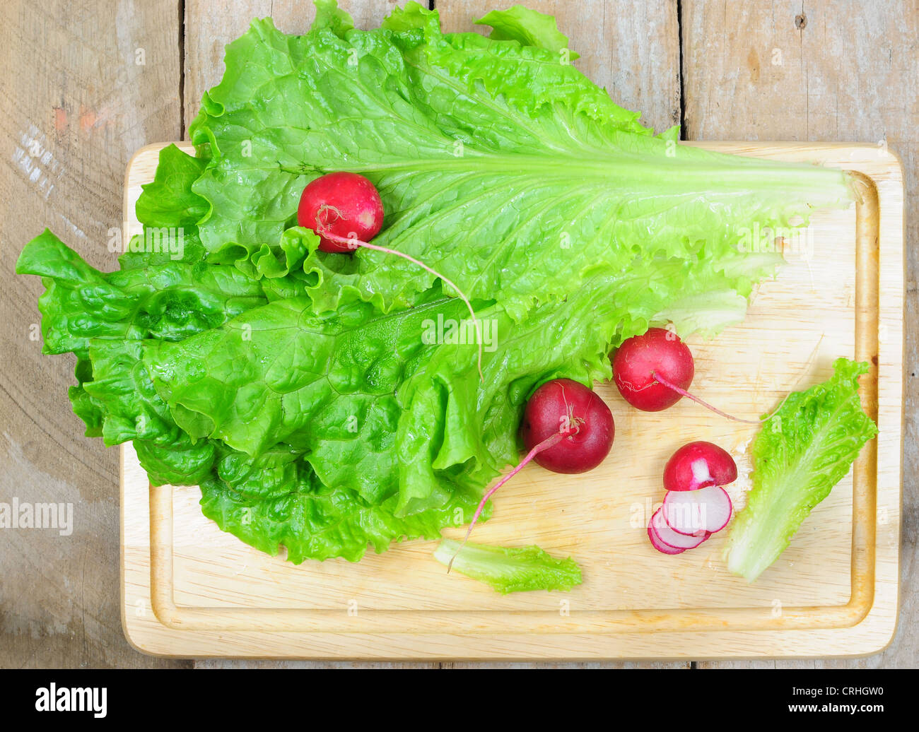 Lettuce and radish hi-res stock photography and images - Alamy