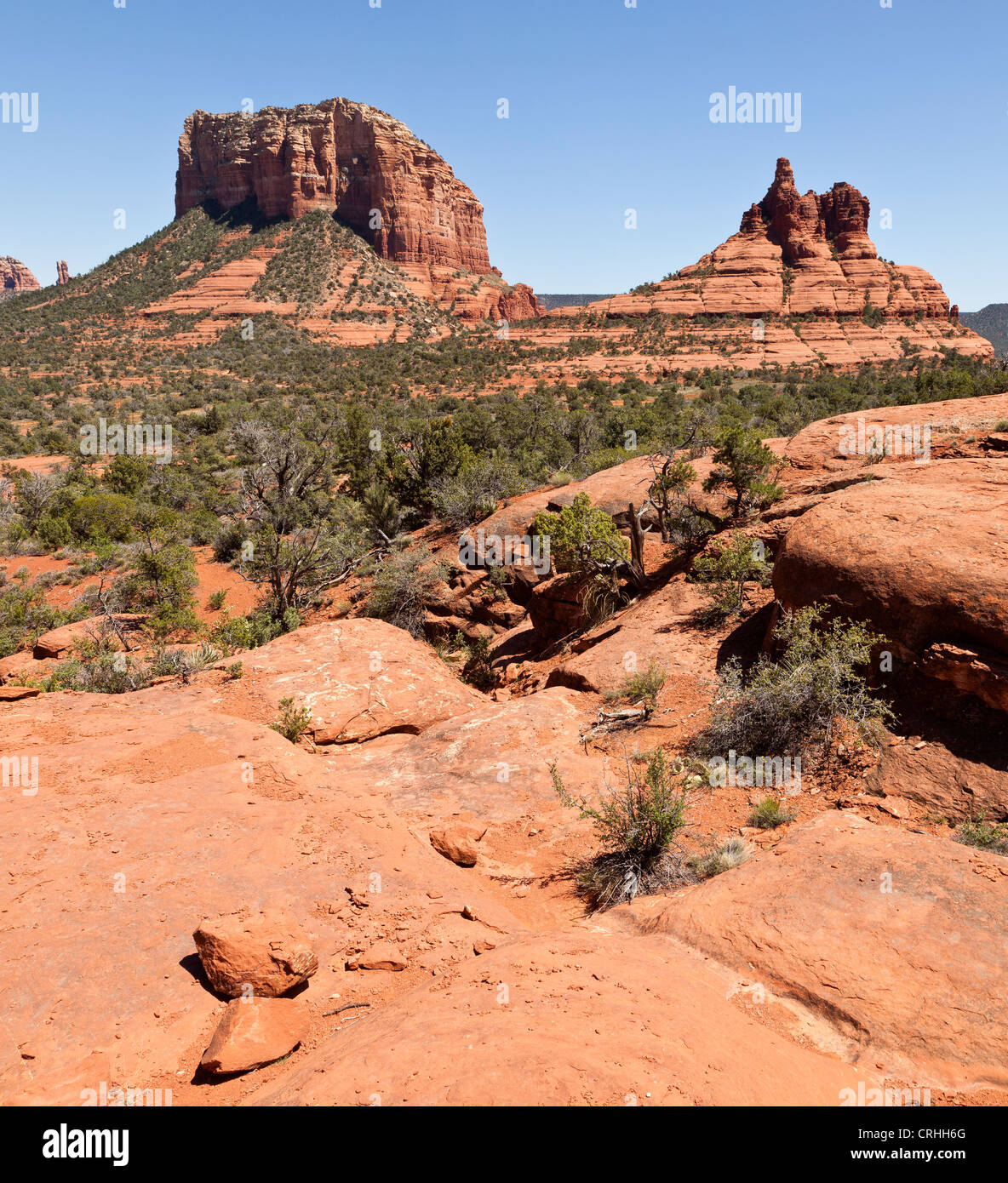 Courthouse butte and bell rock hi-res stock photography and images - Alamy