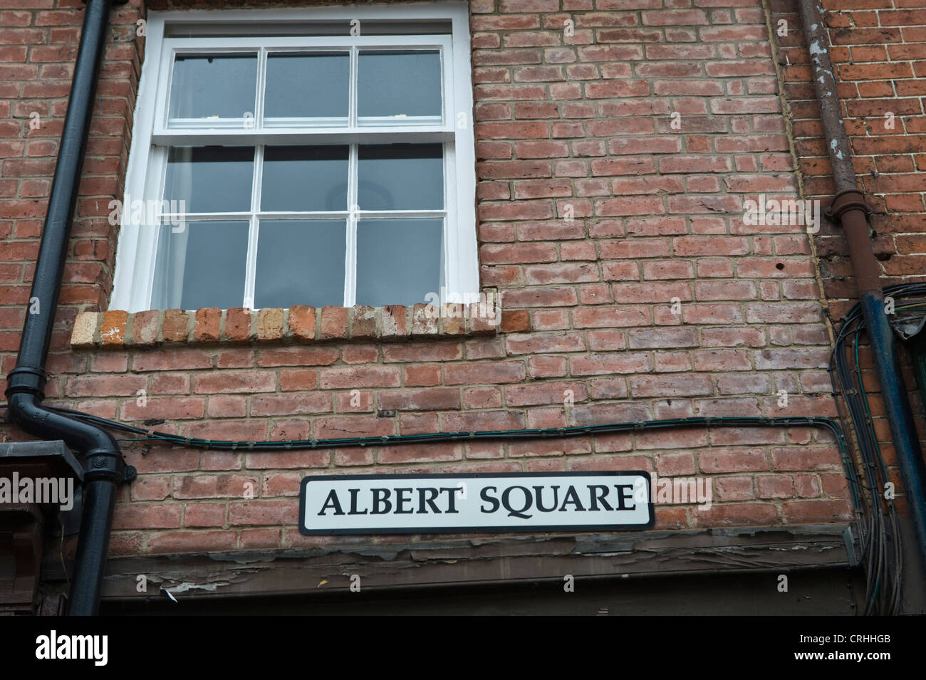 Albert square sign hi-res stock photography and images - Alamy