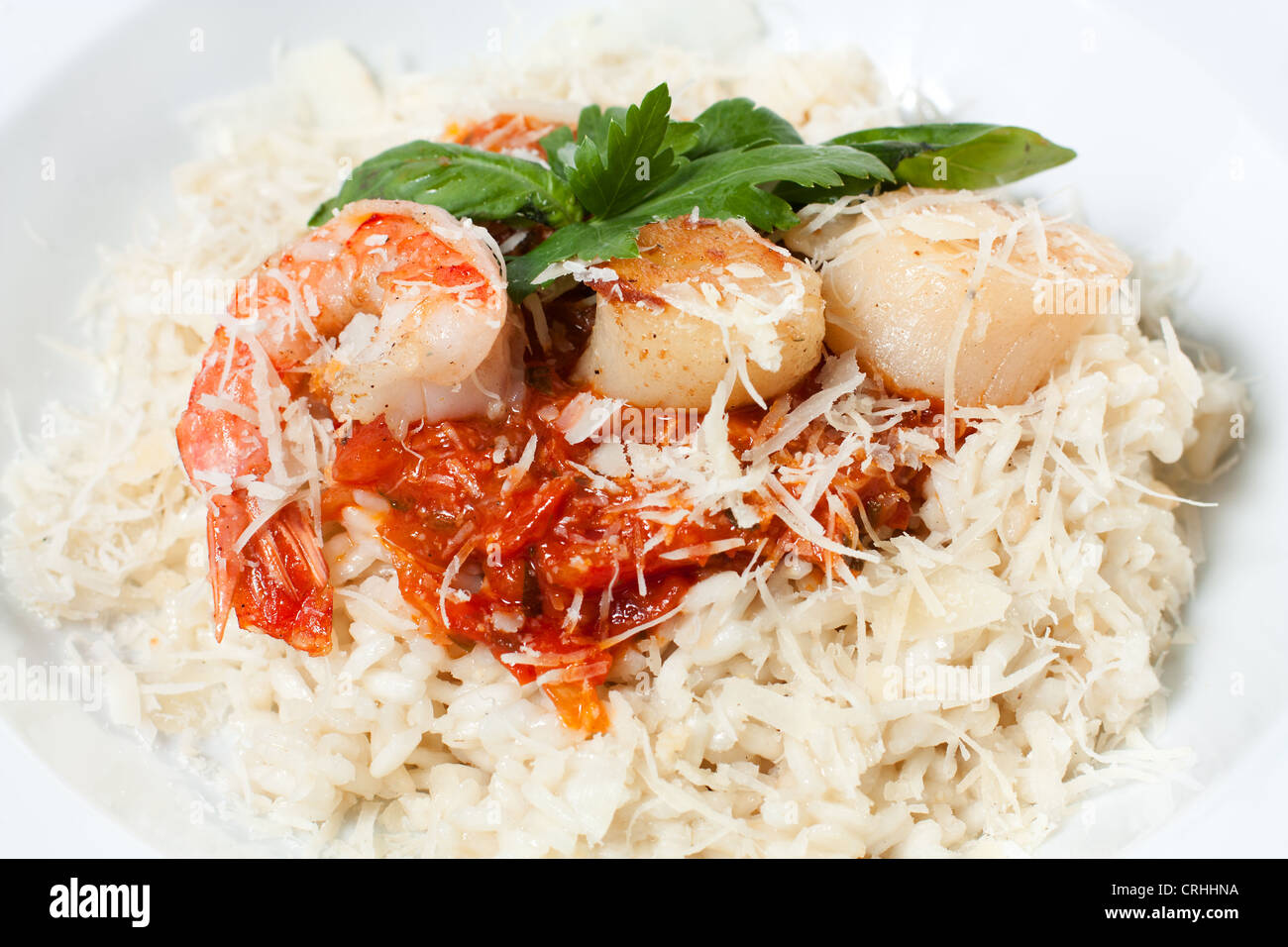Seafood risotto cereal hi-res stock photography and images - Alamy