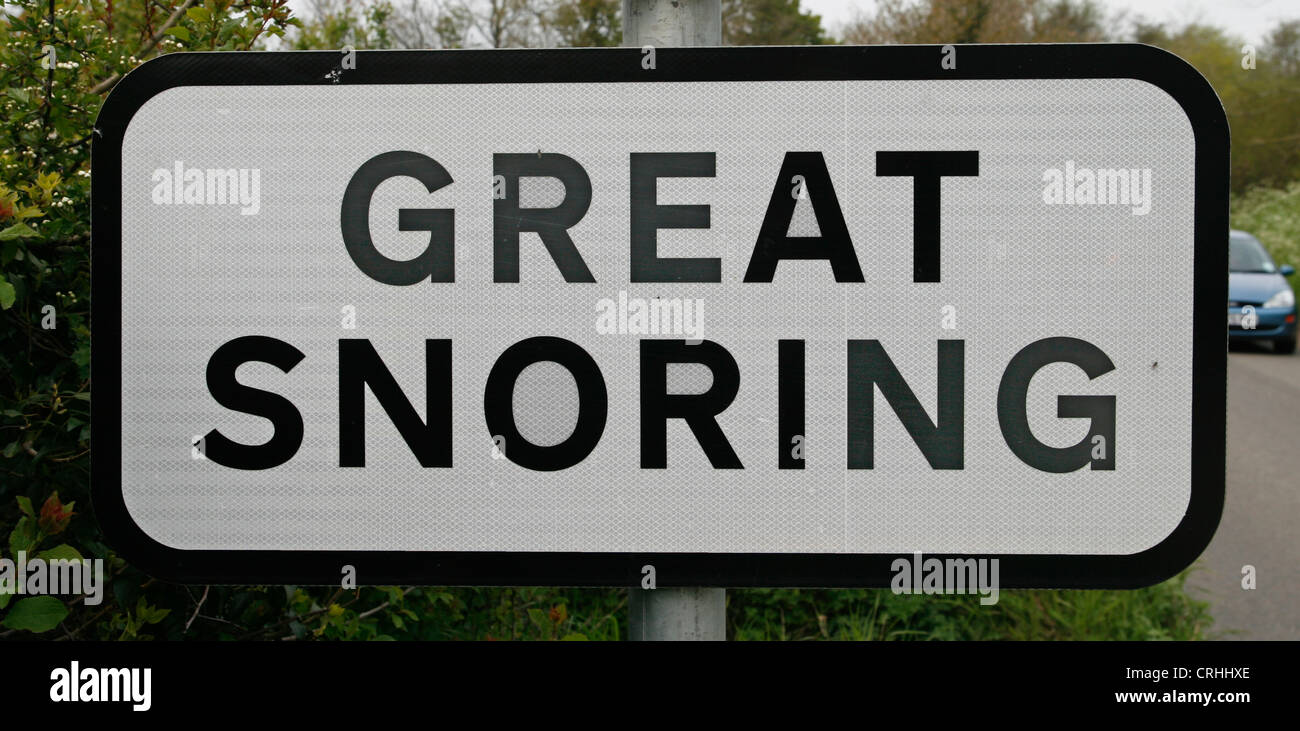 Great snoring sign hi-res stock photography and images - Alamy