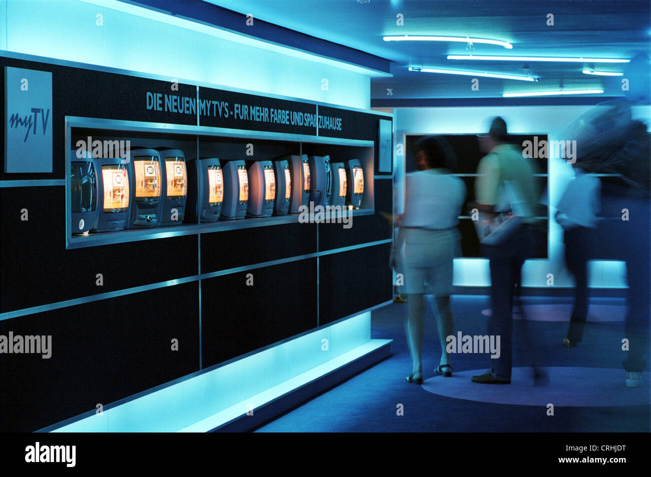 Berlin, Germany, TV installation at IFA 2001 Stock Photo - Alamy