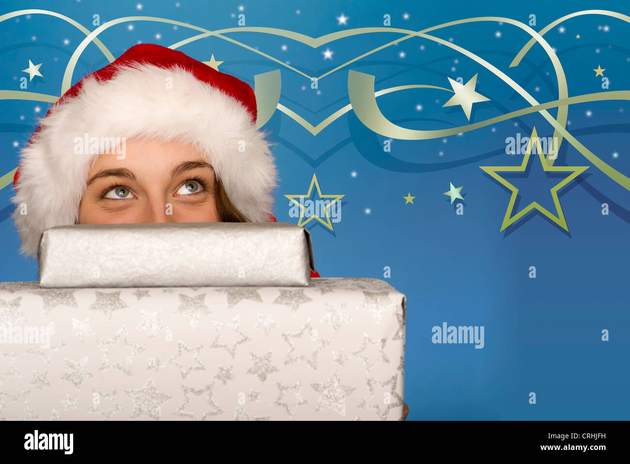 Stack gifts in shape christmas hi-res stock photography and images - Alamy