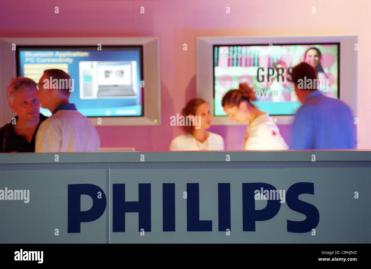 Exhibition stand philips hi-res stock photography and images - Alamy