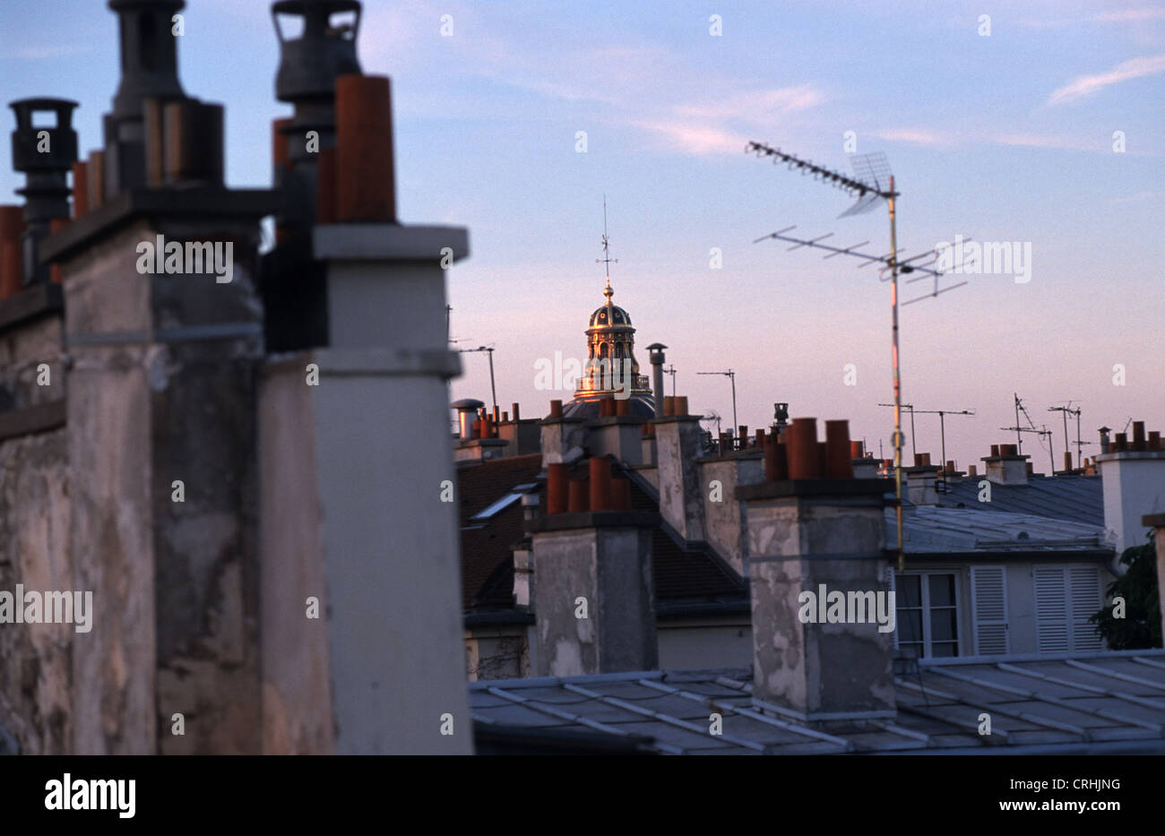 Chimneys paris hi-res stock photography and images - Alamy