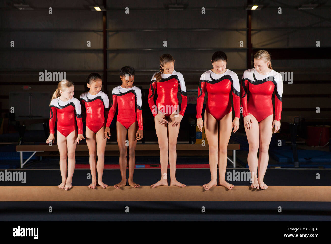 Teen Gymnasts High Resolution Stock Photography and Images - Alamy