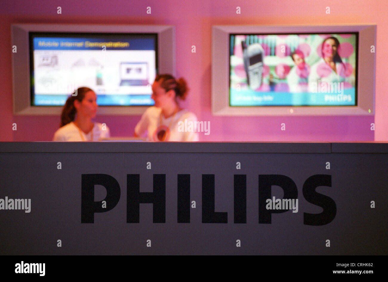 Exhibition stand philips hi-res stock photography and images - Alamy
