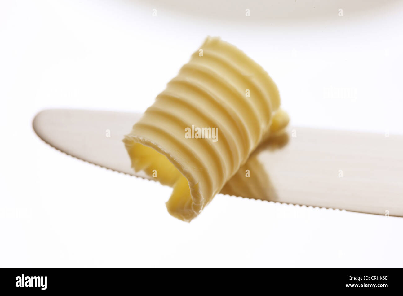 Butter on knife hi-res stock photography and images - Alamy
