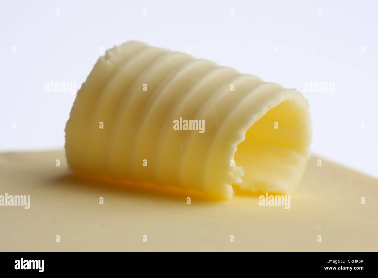 curl of butter Stock Photo - Alamy