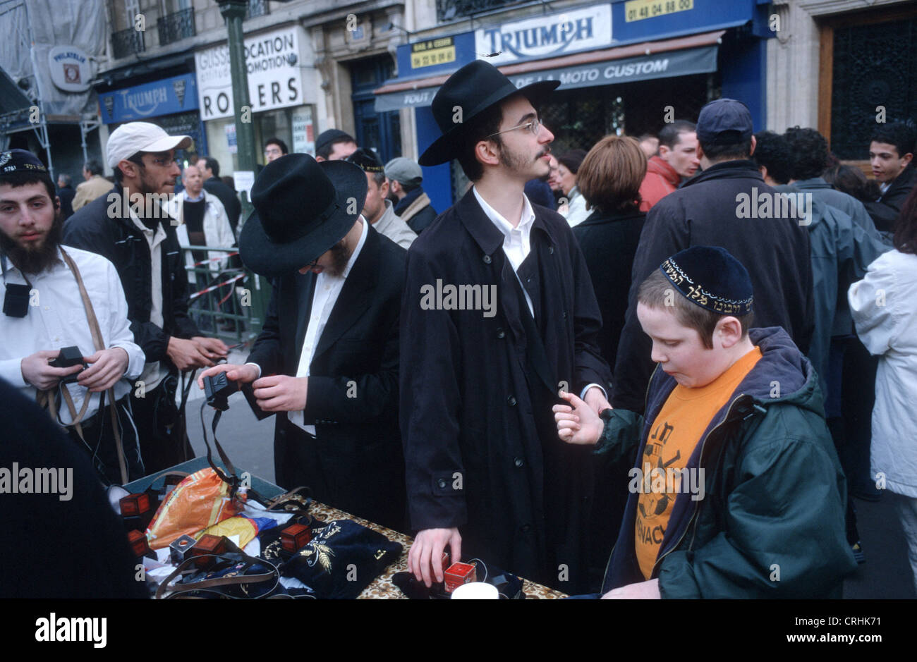 Paris, France, Orthodox Jews in Paris's Marais district Stock Photo - Alamy