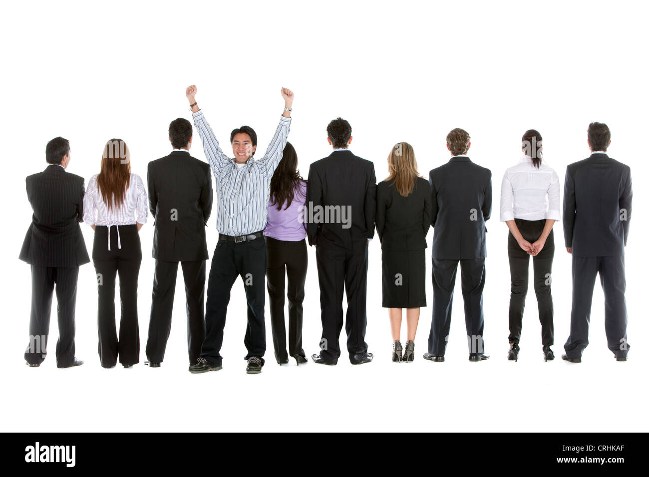 Men businessmen in business suits Cut Out Stock Images & Pictures - Alamy