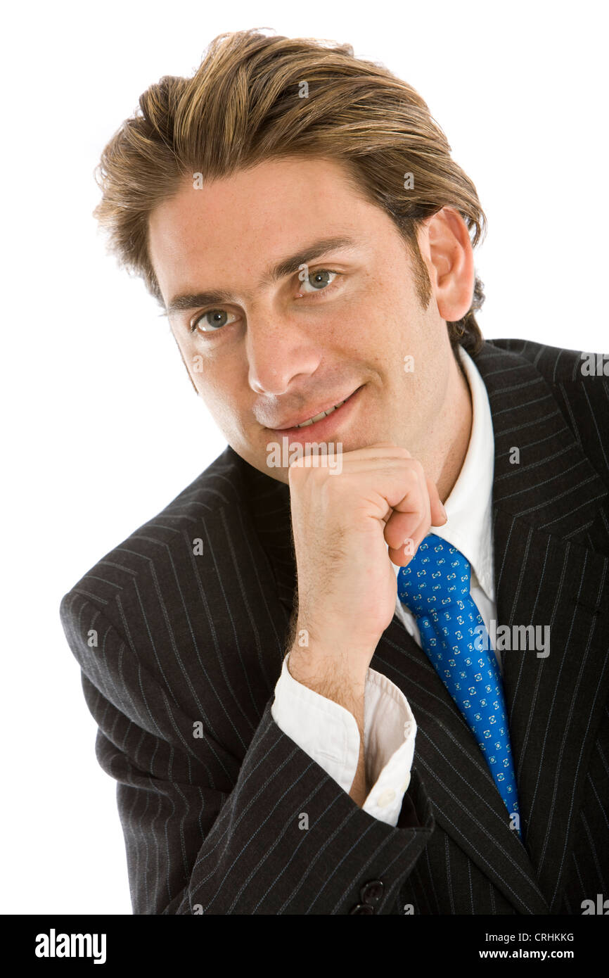Business man in elegant Cut Out Stock Images & Pictures - Alamy