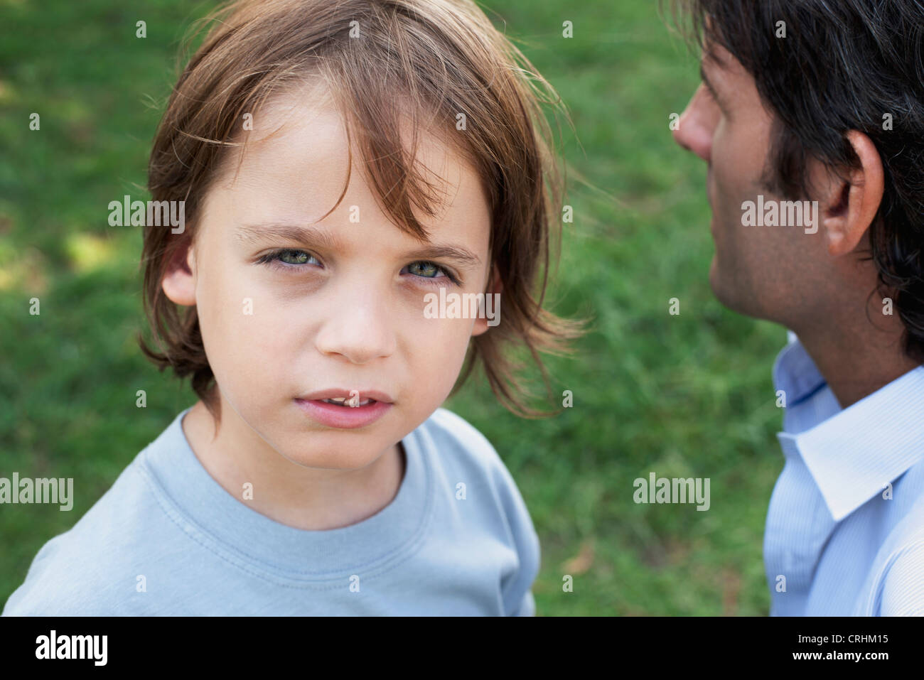 Father son wear shirts hi-res stock photography and images - Alamy