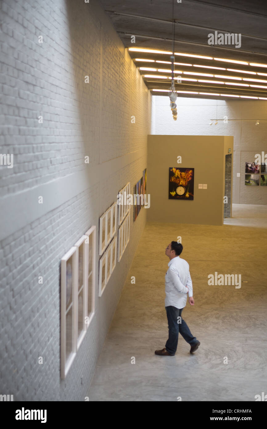 In the hip and fashionable 798 Art District, full of museums, galleries ...