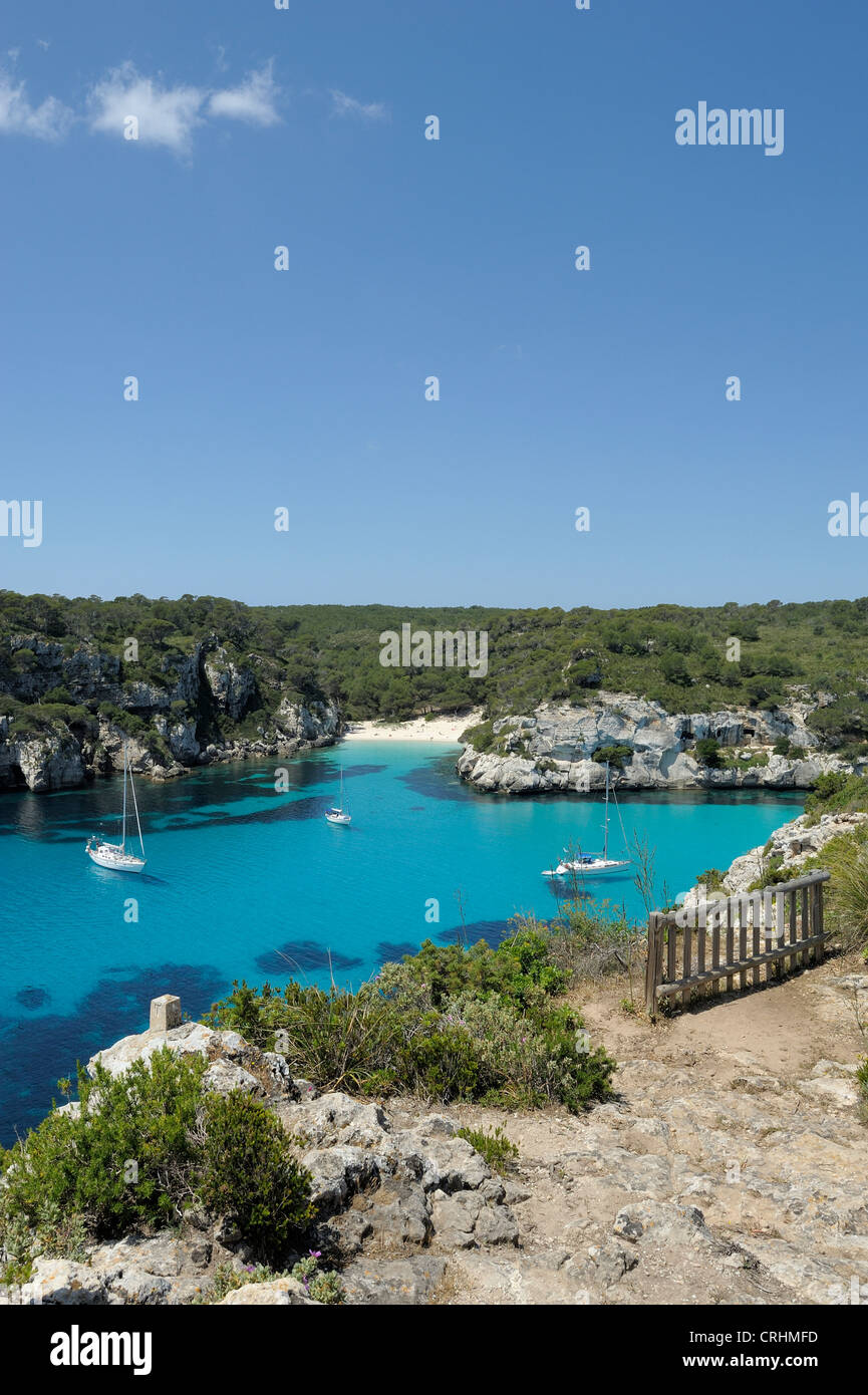 Cala macarelleta beach hi-res stock photography and images - Alamy