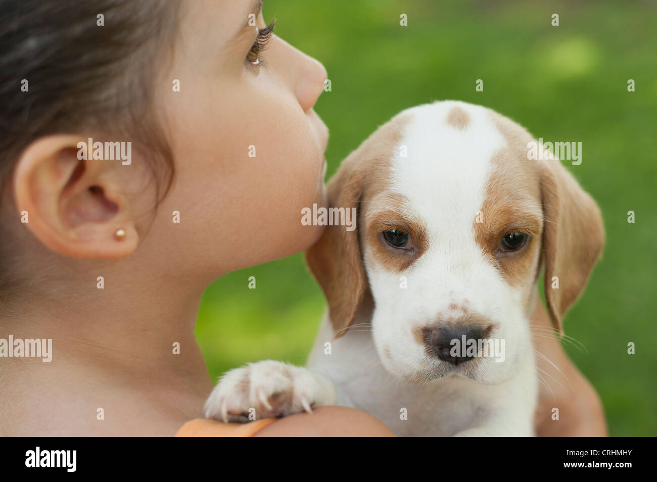Girls carrying dogs hi-res stock photography and images - Alamy