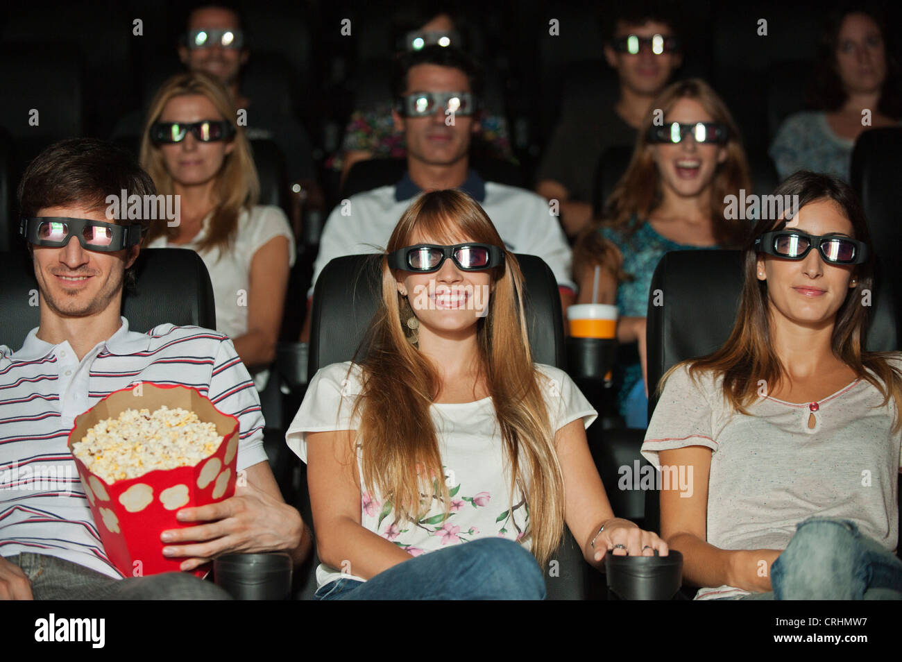 Movie Theater Audience Stock Photos & Movie Theater Audience Stock ...