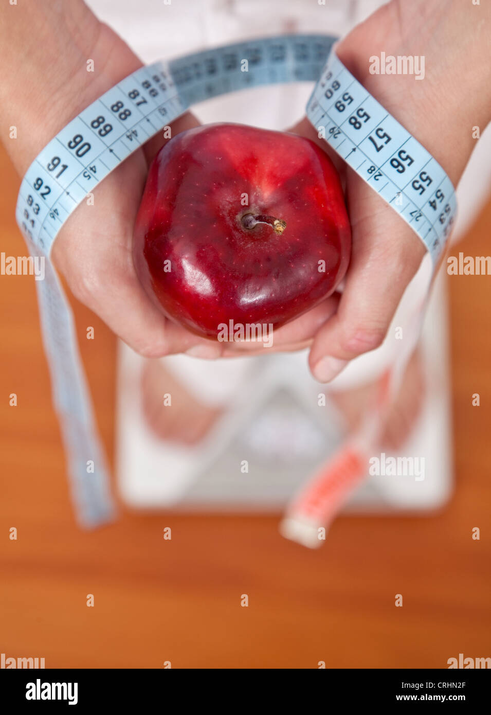 Measuring tape on the scale hi-res stock photography and images - Alamy