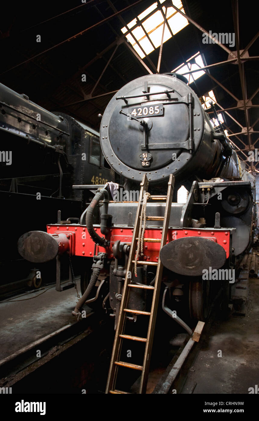 Steam locomotive engine sheds hi-res stock photography and images - Alamy