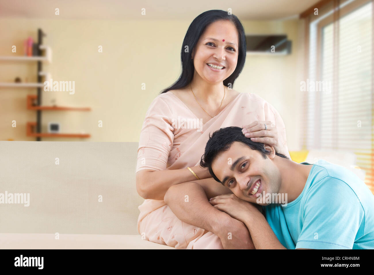 Head on lap hi-res stock photography and images - Alamy