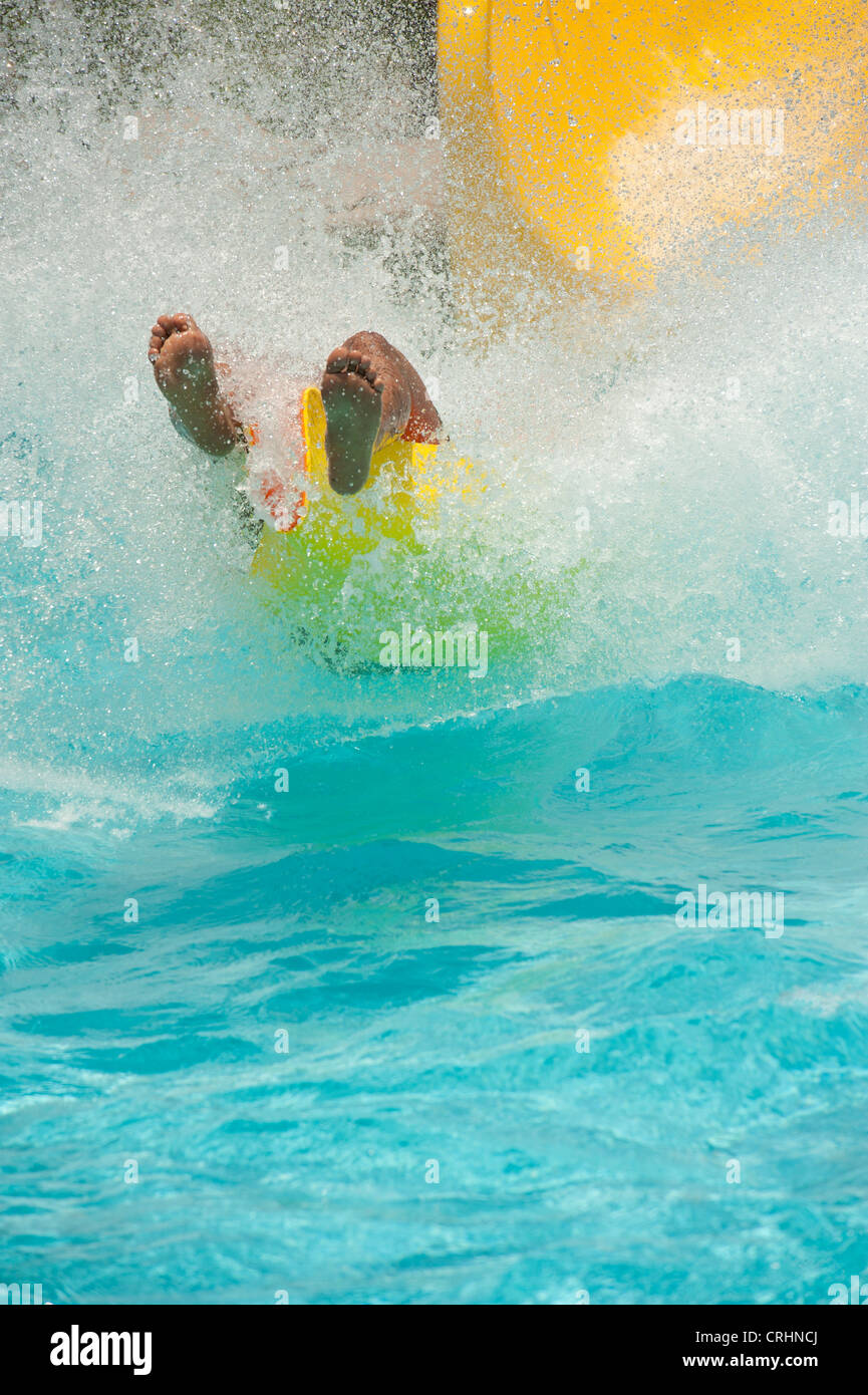 Chute swimming pool hi-res stock photography and images - Alamy