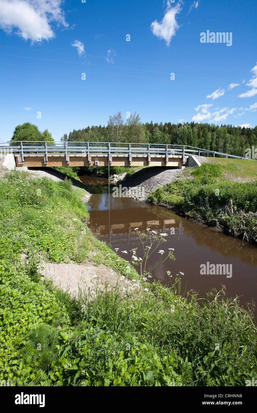 small bridge, Finland Stock Photo - Alamy