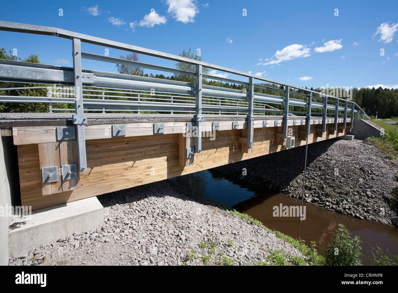 small bridge, Finland Stock Photo - Alamy