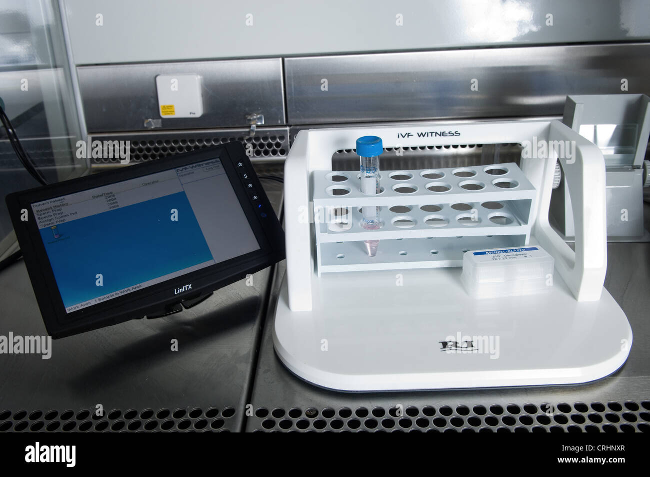 Fertility clinic IVF samples Stock Photo - Alamy