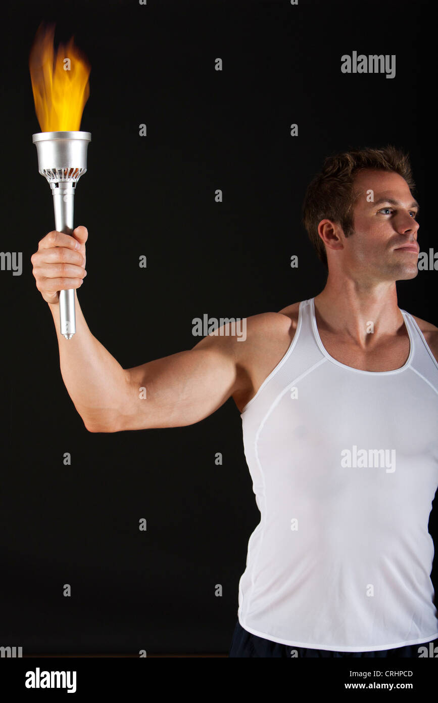 Sports torch hi-res stock photography and images - Alamy