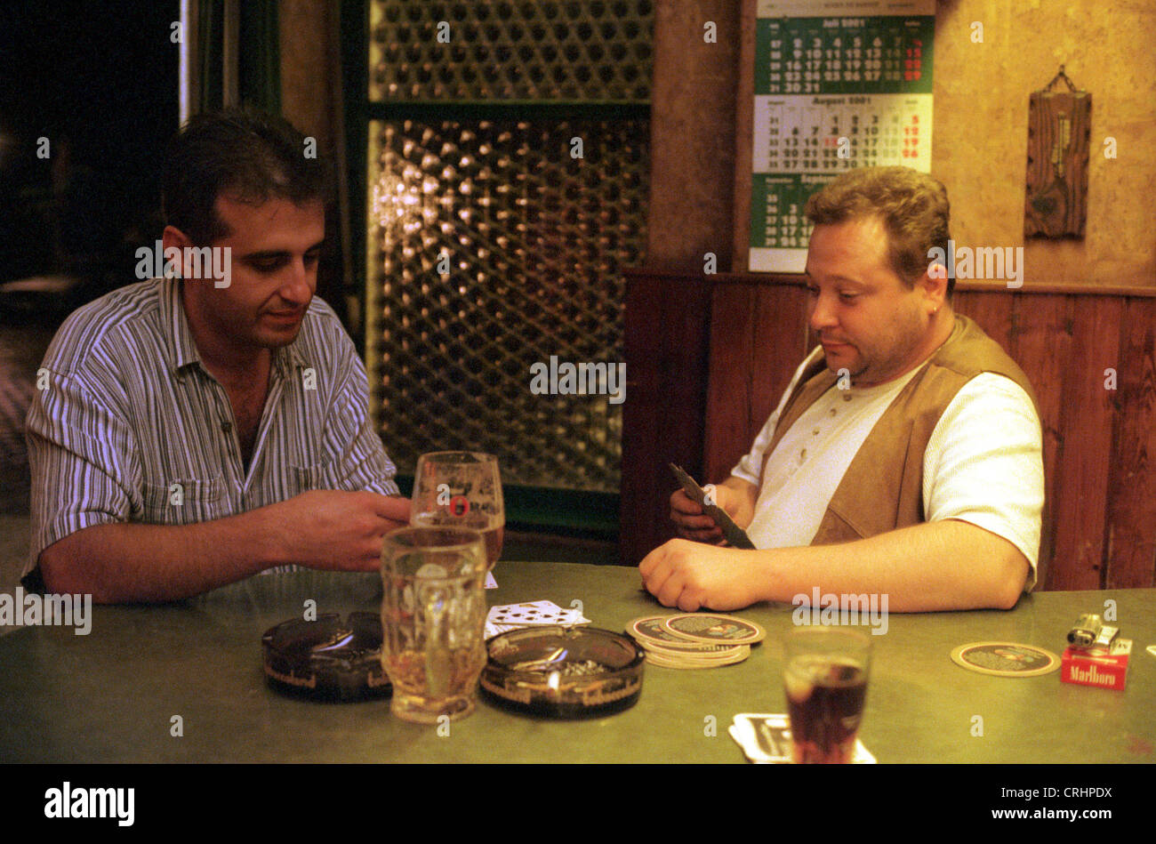 Berlin, Germany, the scene in a corner bar in Neukölln Stock Photo - Alamy