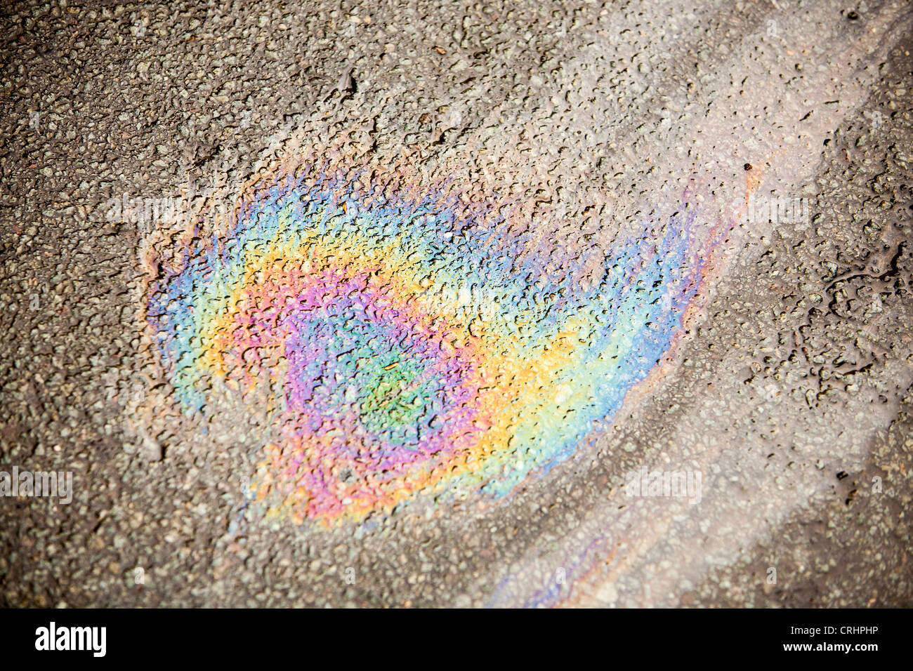 Oil spill pattern hi-res stock photography and images - Alamy