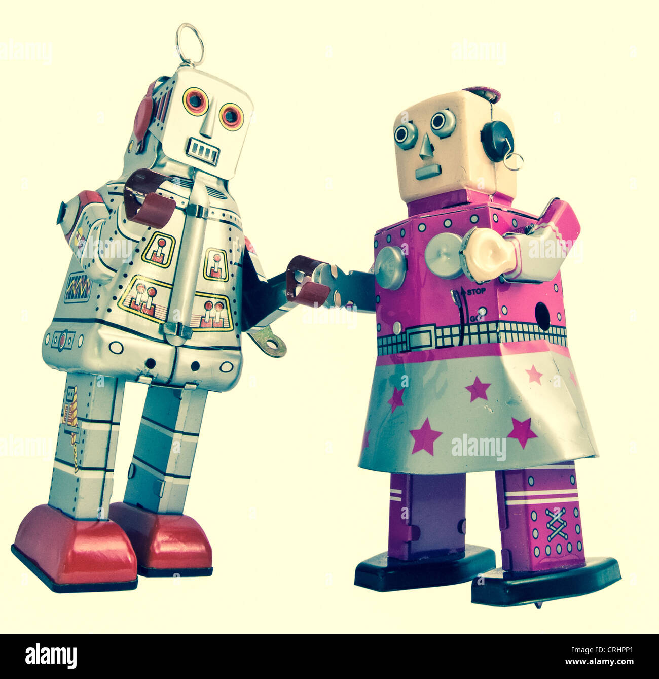 vintage tin toys Stock Photo - Alamy