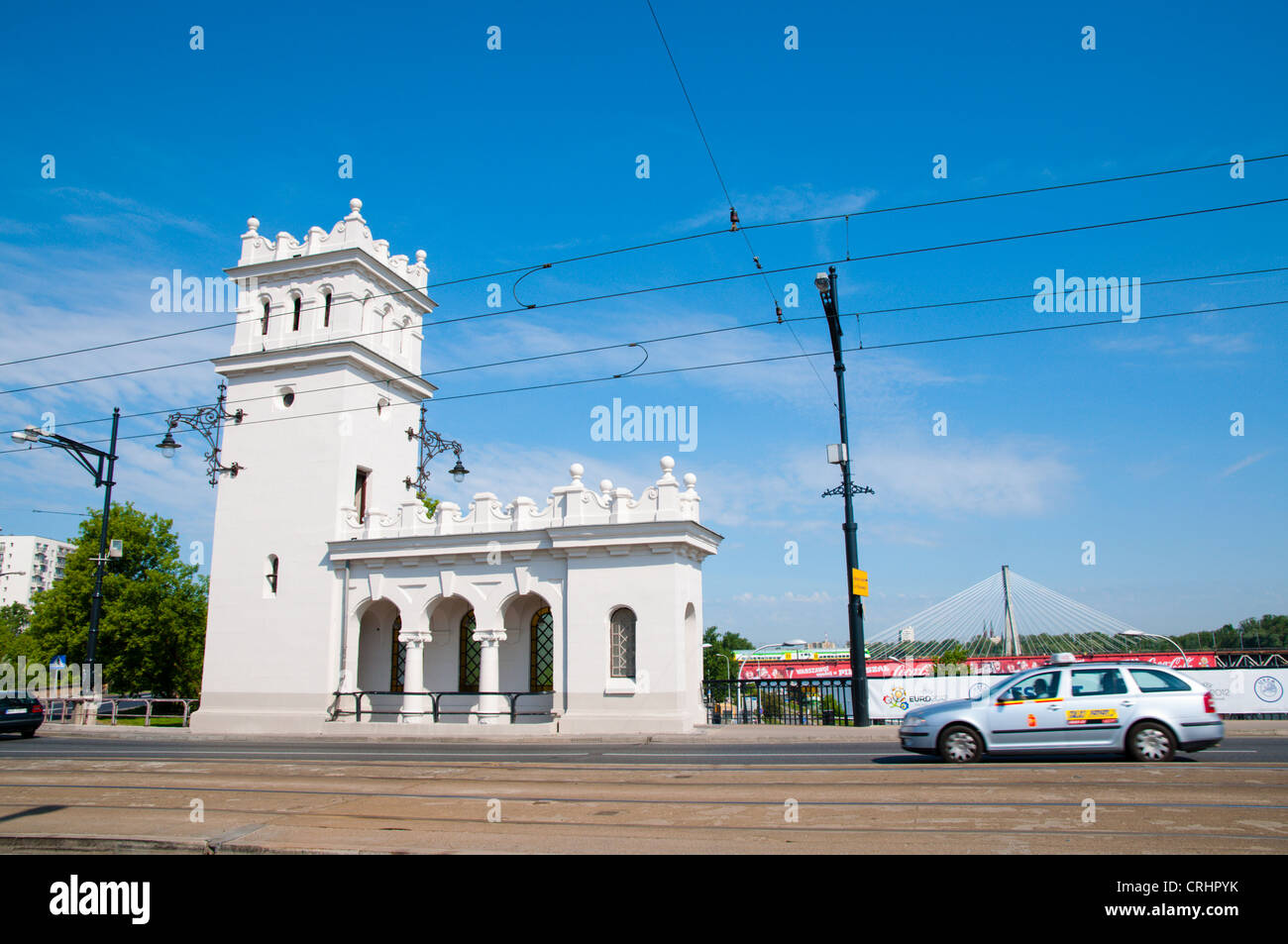Most Poniatowskiego the Poniatowski Bridge (1914) Srodmiescie central ...