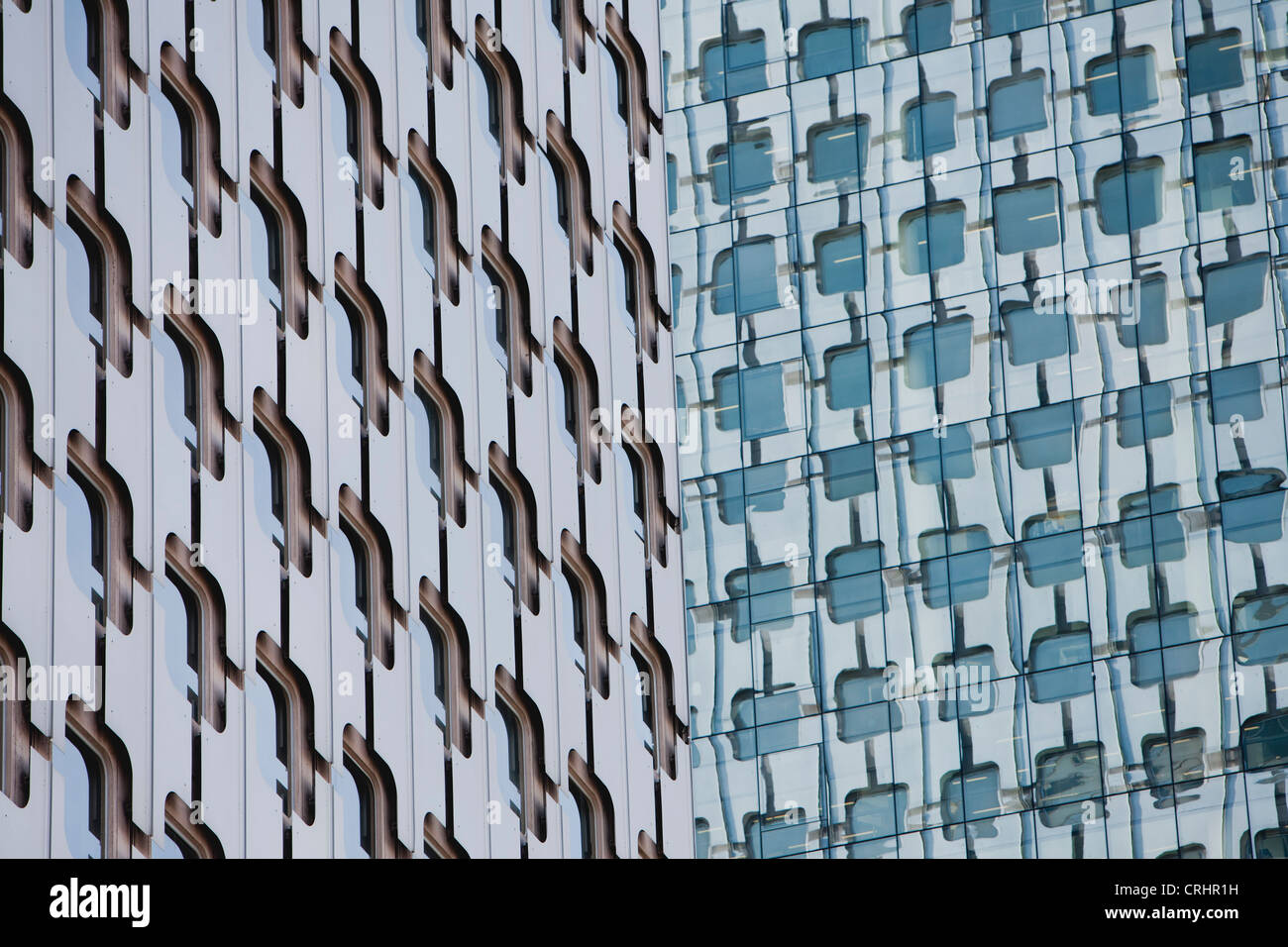 Modern building facade, full frame Stock Photo - Alamy