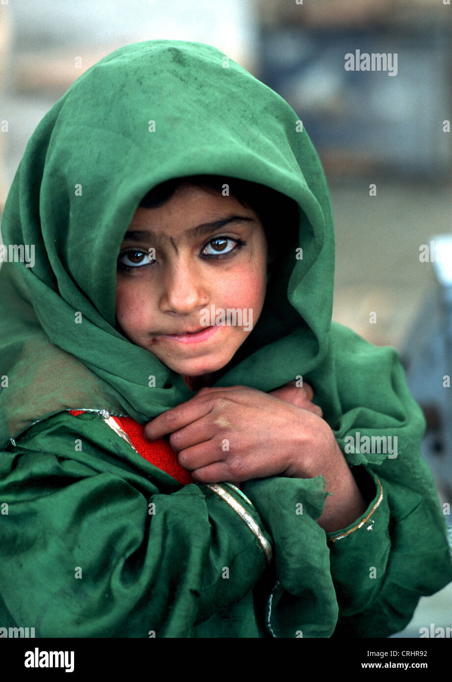 Kabul, Afghanistan, portrait of an Afghan girl ' Stock Photo - Alamy