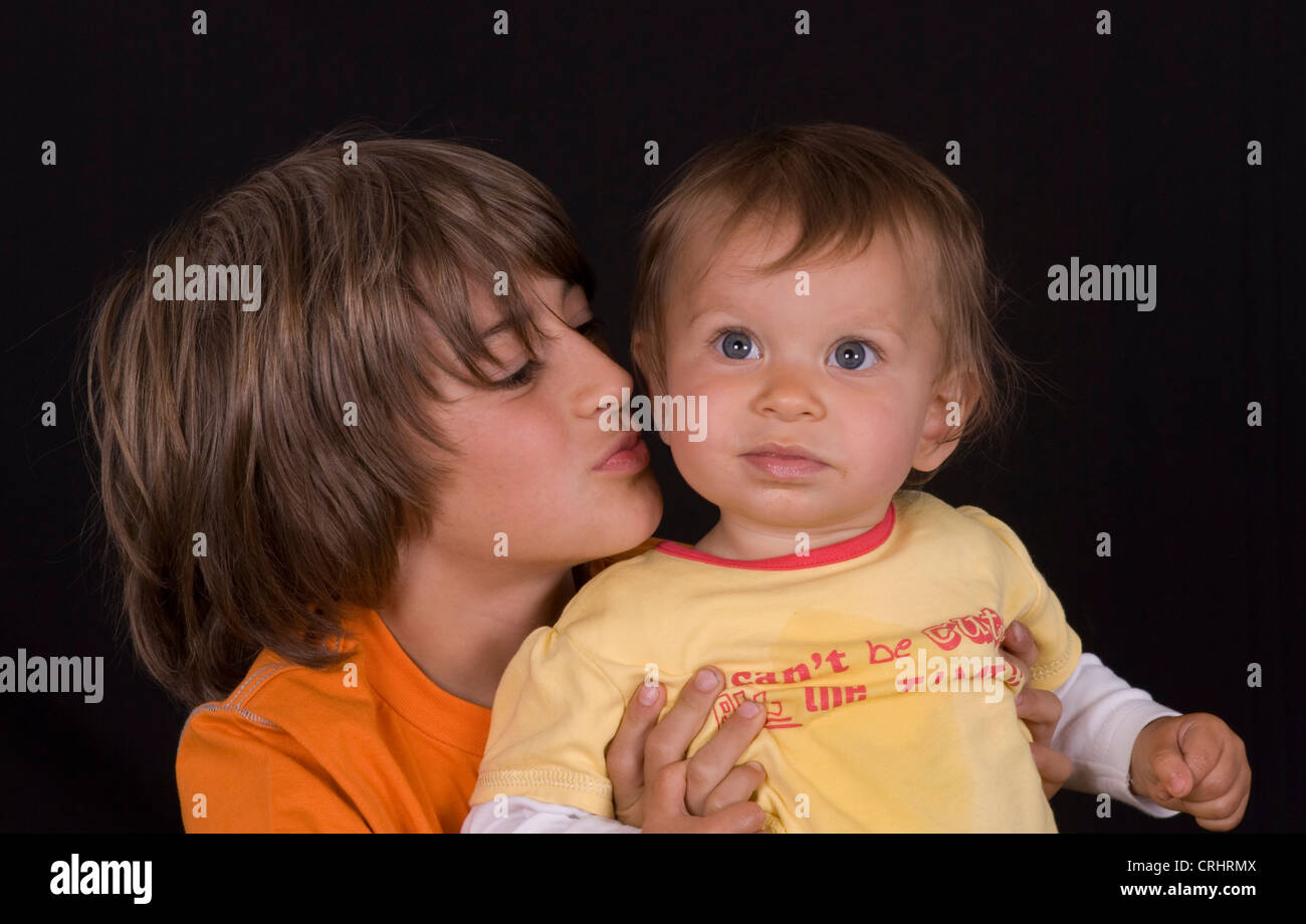 Big Brother Little Sister Stock Photos & Big Brother Little Sister ...