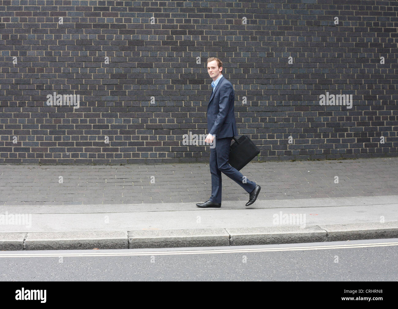 Business man running Stock Photo - Alamy