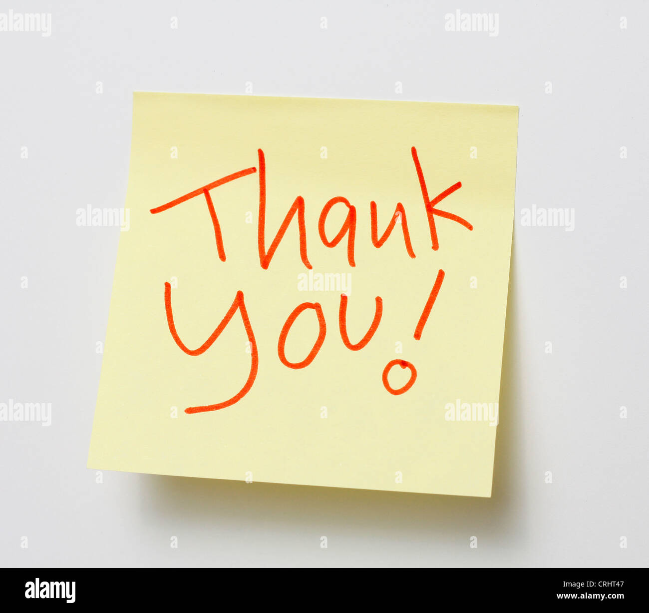 Thank you post it note hi-res stock photography and images - Alamy
