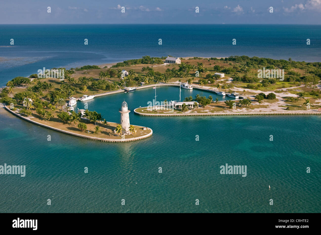 Biscayne Bay Boca Chita key Florida Stock Photo - Alamy